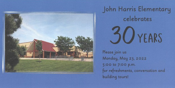 John Harris Elementary Celebrates 30 Years! | John Harris Elementary School