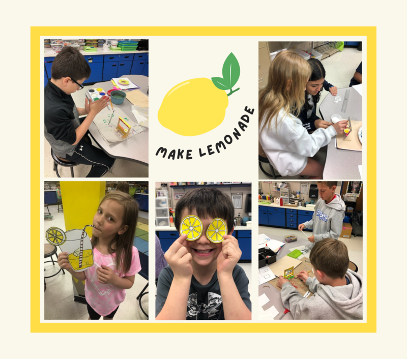 Lemonade-Themed Artwork | Harvey Dunn Elementary School