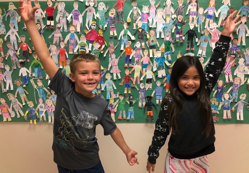 Students Build School Community by Creating an All-School Mural ...